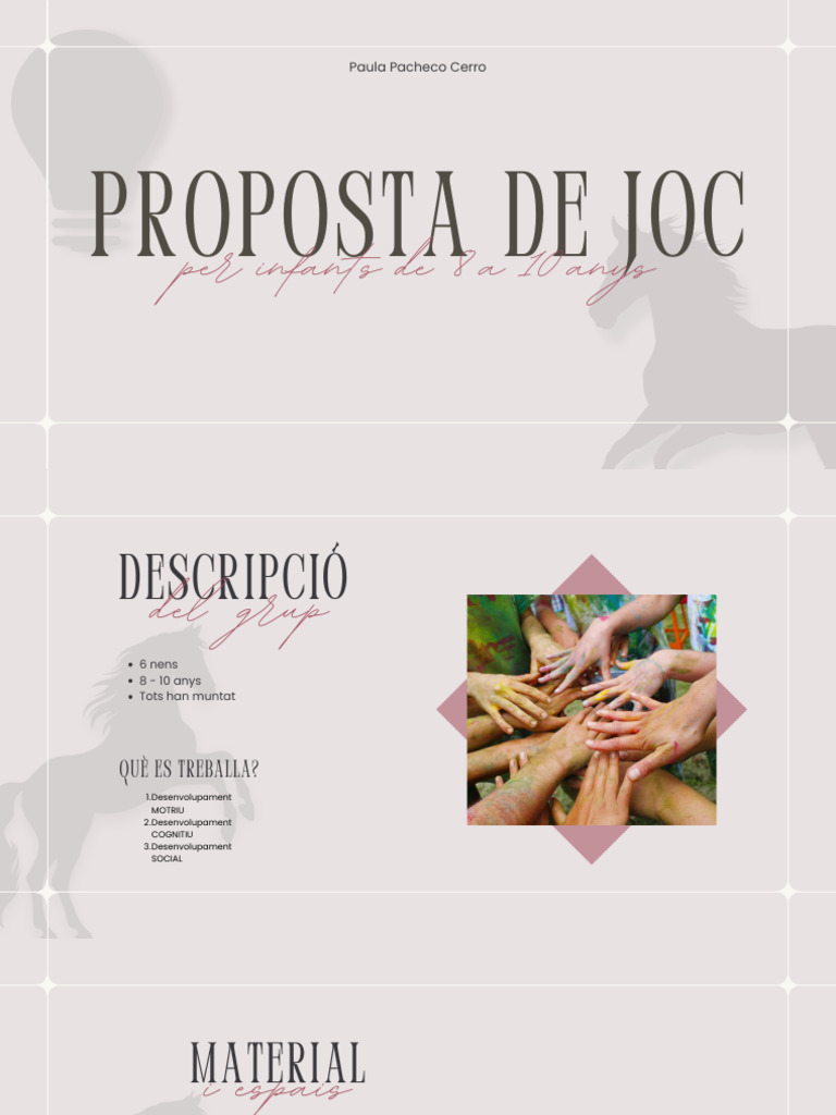 Proposta Joc | PDF