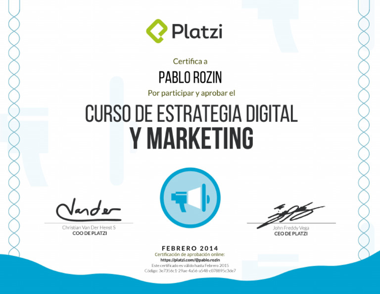 Diploma Estrategia Digital | PDF