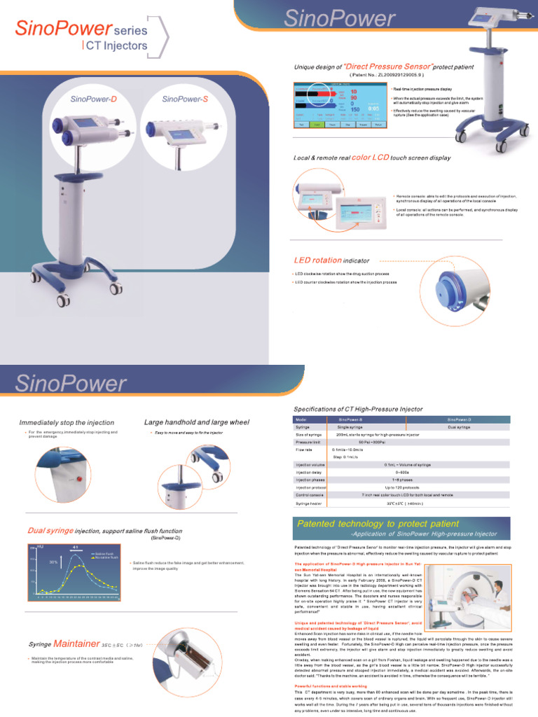 Sino CT Injectors | PDF