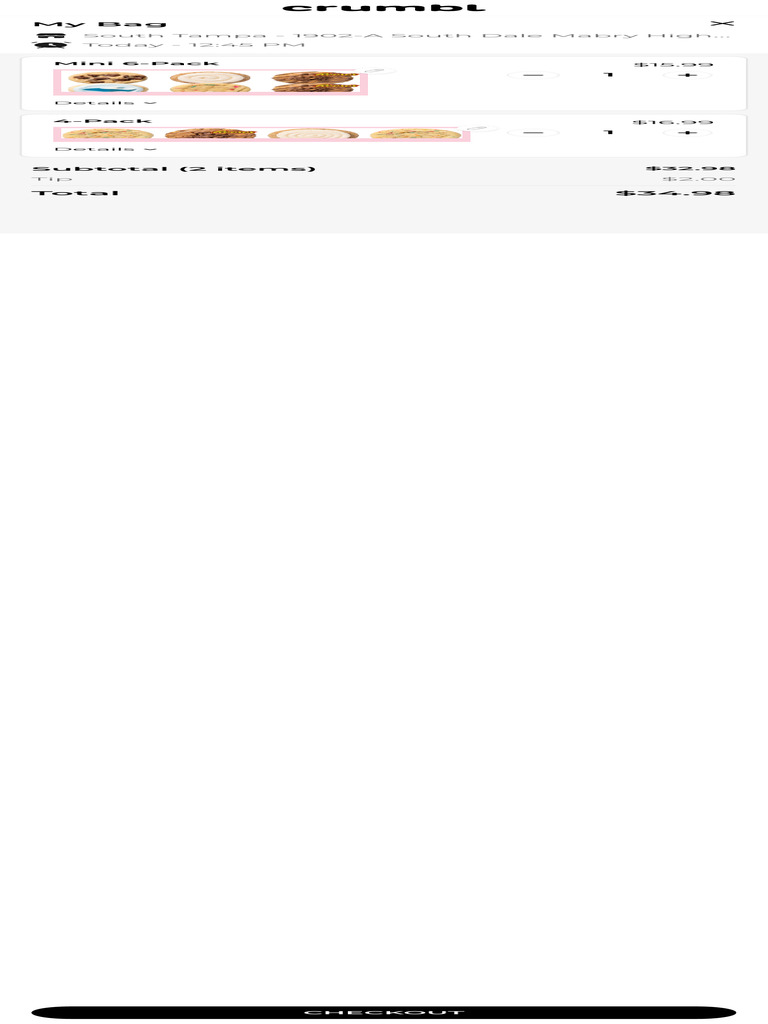 Crumbl Cookies - Freshly Baked & Delivered Cookies | PDF