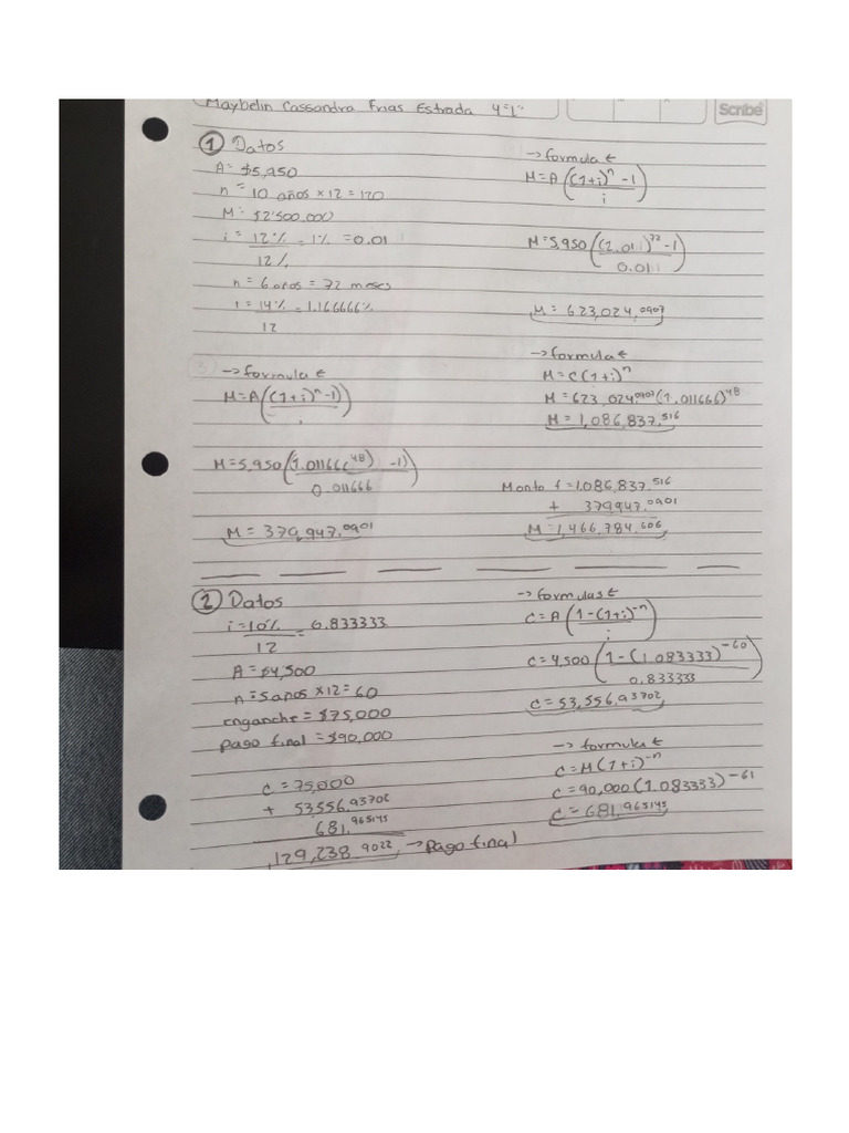 Examen 2 Parcial Maybelin Frias 4L | PDF