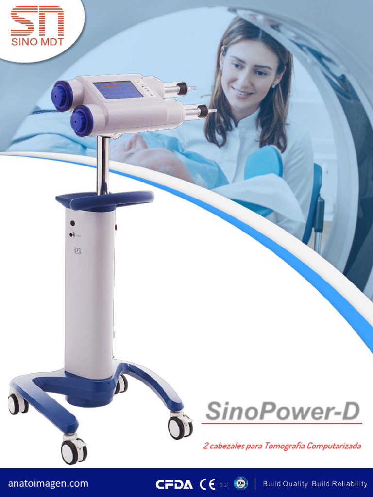 Inyector SinoPower-D para TC Cardíaca | PDF