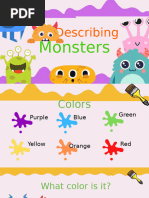 Monster Body Parts Worksheet | PDF