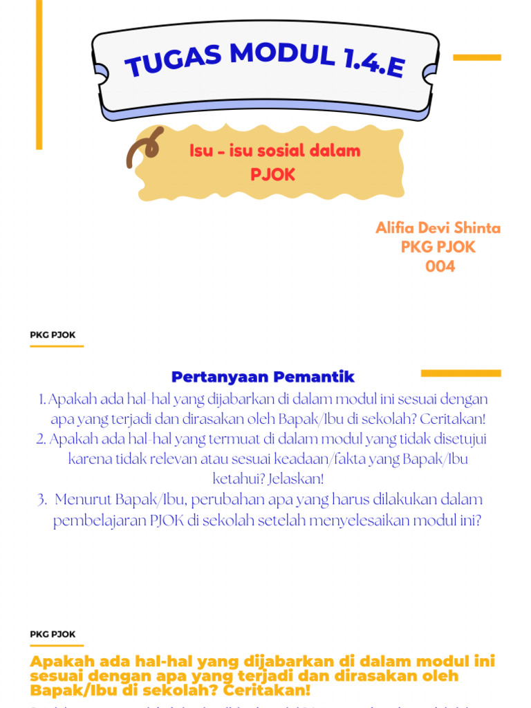 TUgas Modul 1.4.e (Alifia Devi S.) | PDF