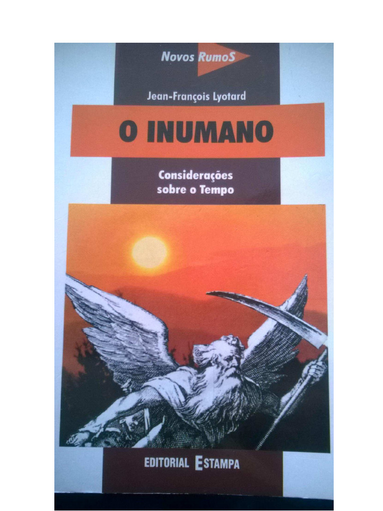 O Inumano Jean Francois Lyotard | PDF