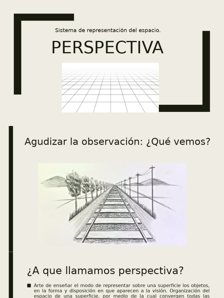 Teoría Perspectiva Introduccion | PDF | Perspectiva (Gráfica) | Visión