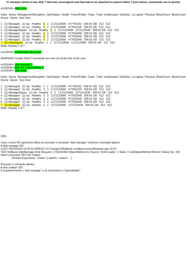 Compellent - Assigned Disks Unassigned | PDF