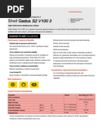 Shell Alvania Grease S2 Data Sheet | PDF | Materials