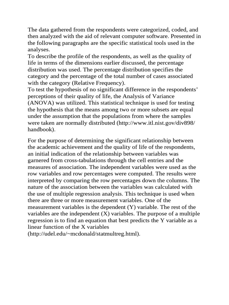 Statical Data Analysis | PDF