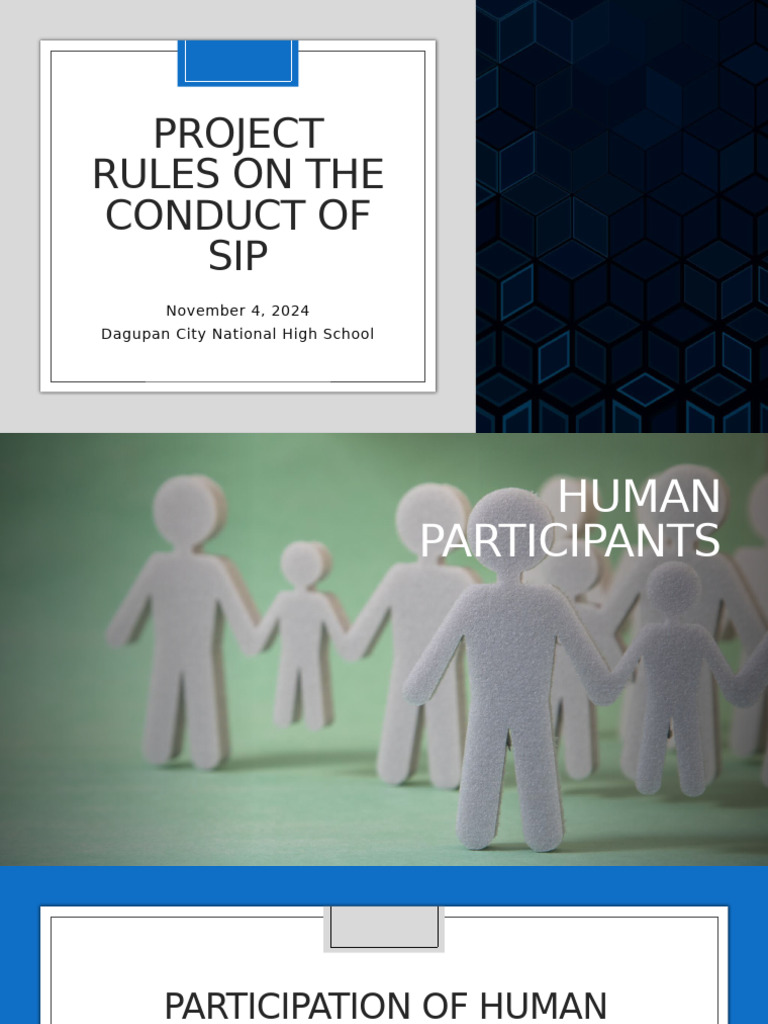 Lesson-2A_Project-Rules-Human-Participants | PDF | Institutional Review ...