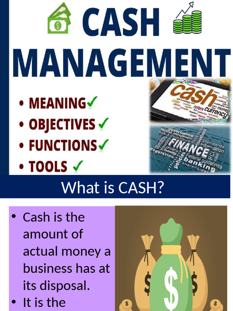Cash Management | PDF | Cash | Investing