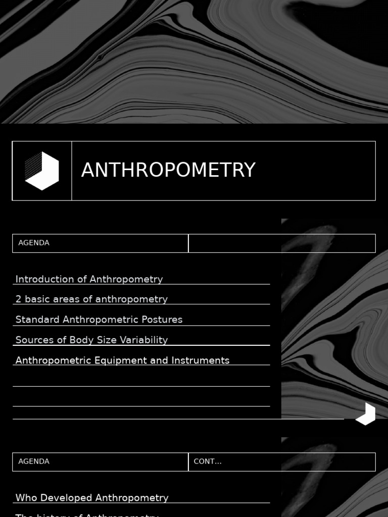 Understanding Body Sectioning in Anthropometry | PDF | Anthropometry ...