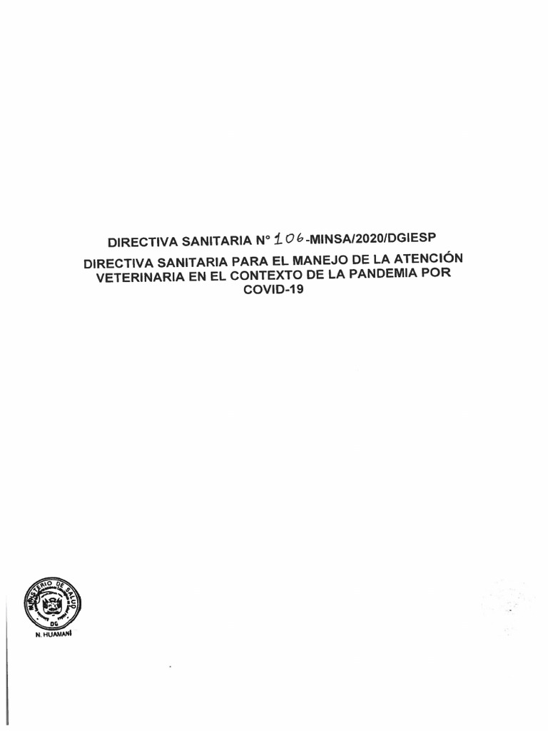 RM - 427 2020 Minsa | PDF