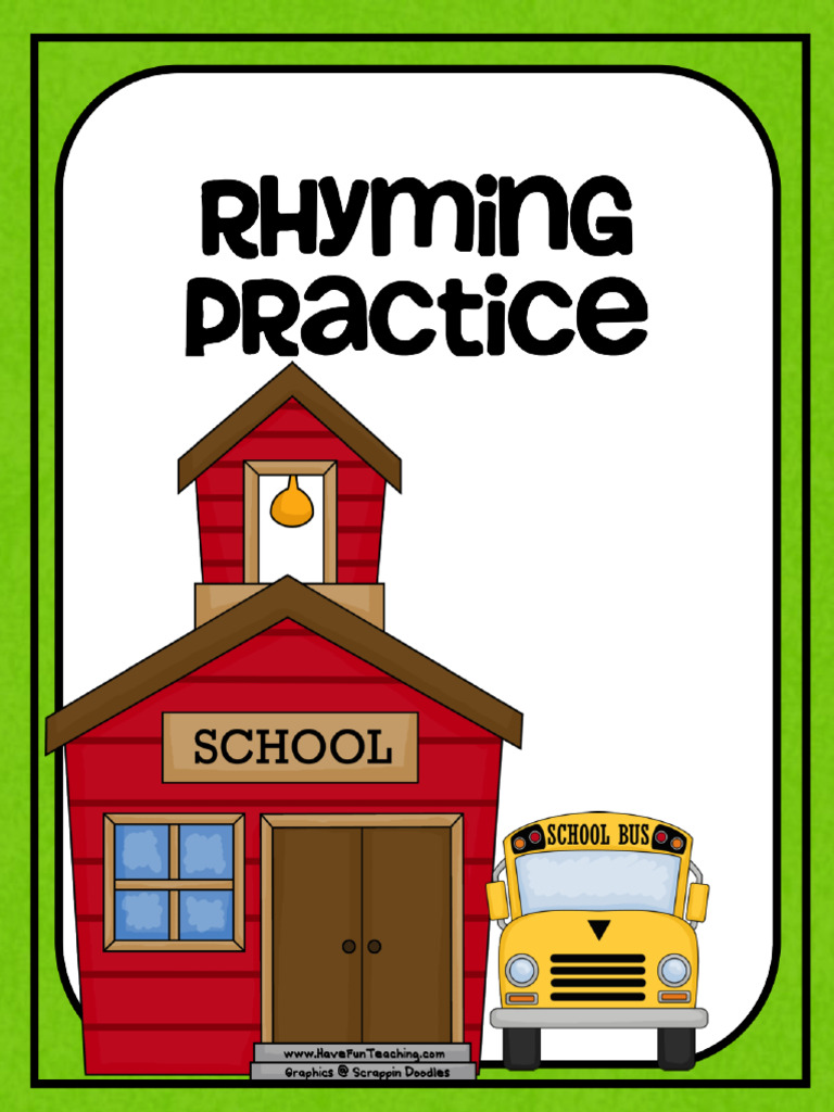Rhyming Words | PDF