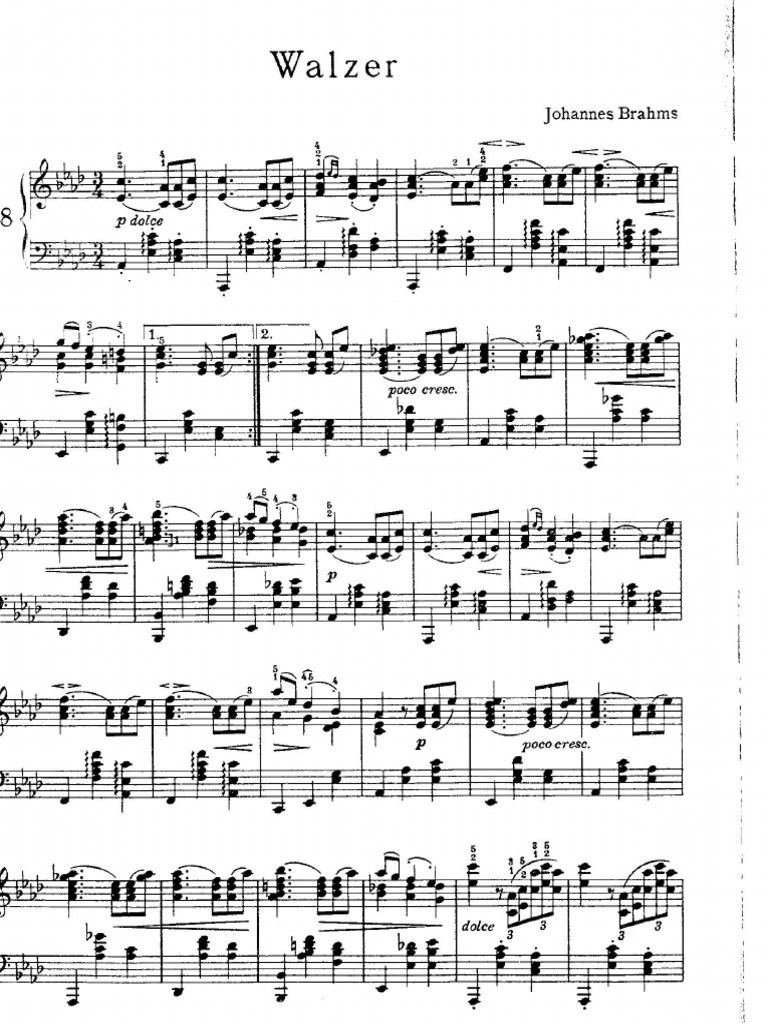 Walzer Brams | PDF
