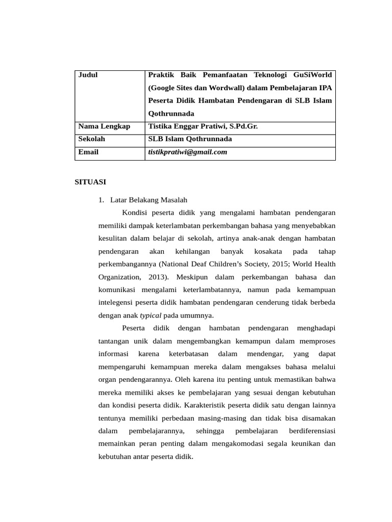 Fix Best Practice-Tistika Enggar Pratiwi | PDF