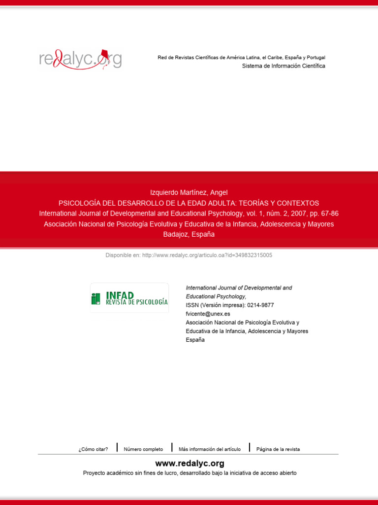 s09 - Lectura Psicología Del Desarrollo de La Edad Adulta Teorías y Contextos | PDF | Memoria ...