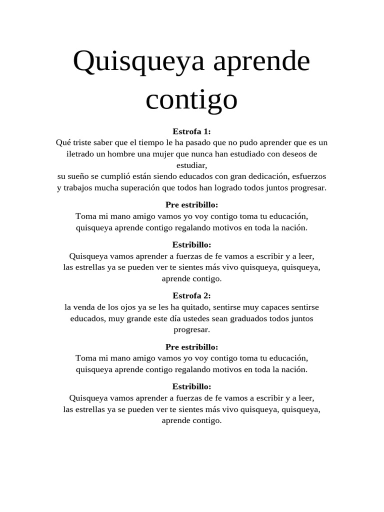 Quisqueya Aprende Contigo: Educación y Progreso | PDF | Relaciones personales, crianza y ...