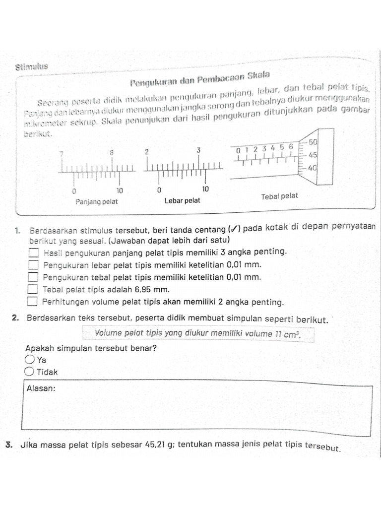 Pengayaan Pengukuran Dan Dimensi | PDF
