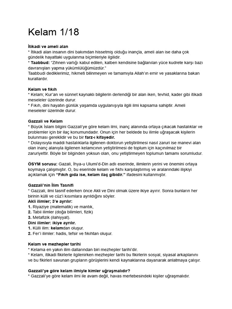 Arslaner Kelam Akaid | PDF