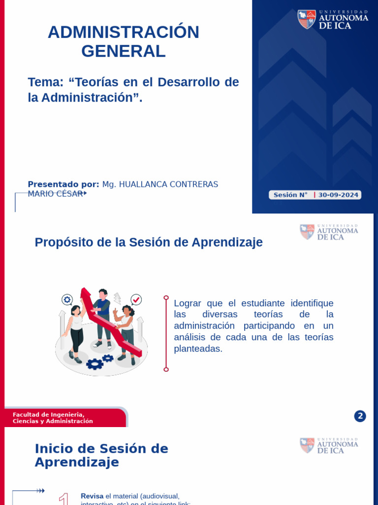 3° Clase Adm Científica Taylor Clasica de Fayol y Teoria Burocratica ...