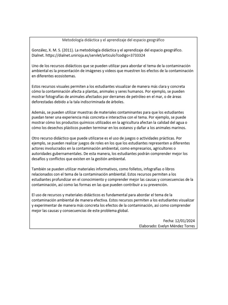 EspacioRelativo Explicaciones | PDF