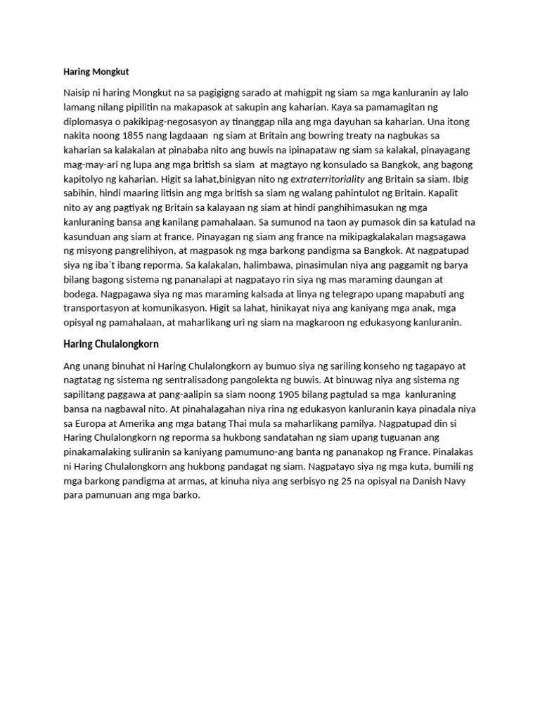 Haring mongkut | PDF