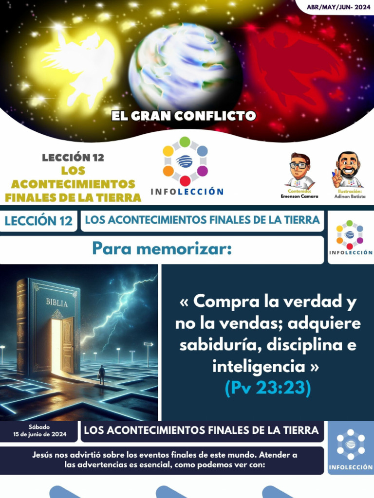 Lección 12 (2° Tri 2024) - Infolección | PDF