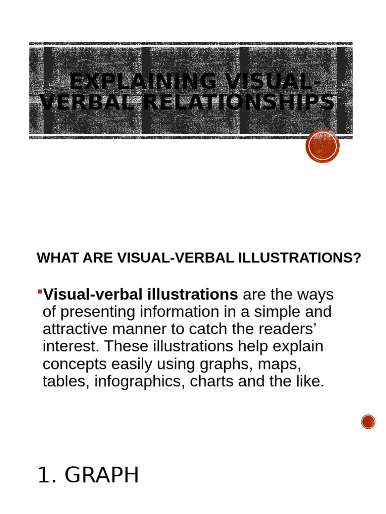 Explaining Visual Verbal Relationship | PDF | Infographics ...
