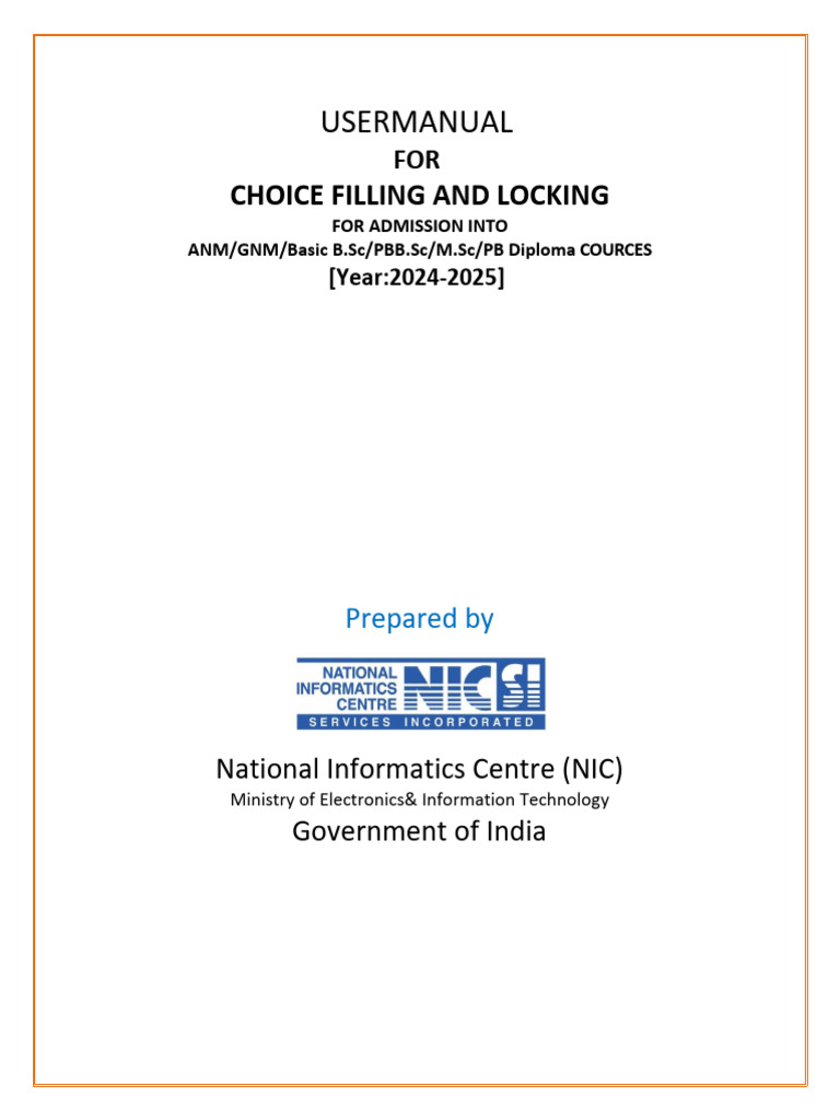 User Manual Choice Filling 20240914 162836 | PDF | Software | Computing