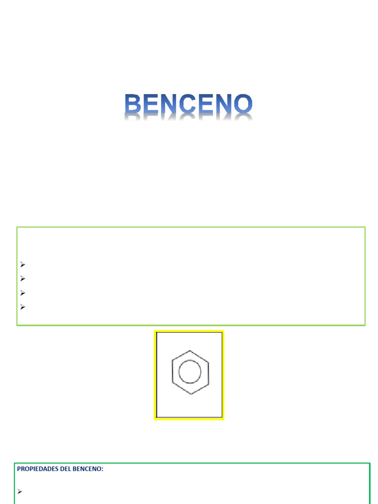 Benceno 2022 | PDF | Benceno | Aromaterapia