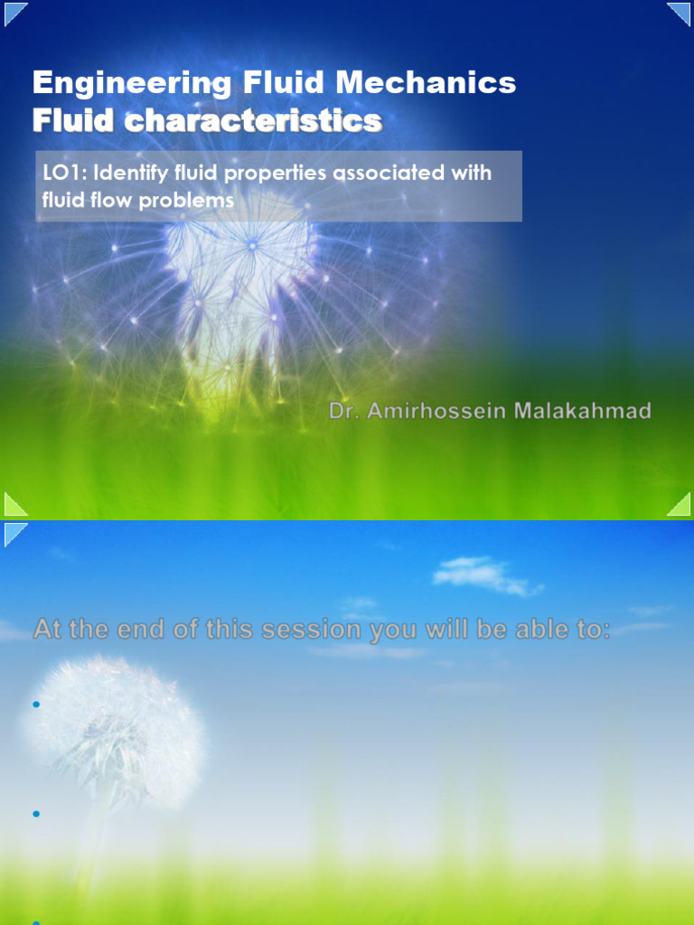 Identify Fluid Properties Associated With Fluid Flow Problems | PDF | Viscosity | Liquids