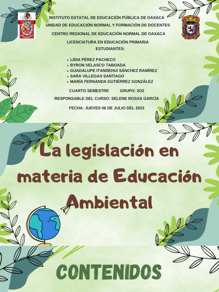 Lgeepa y Lge | PDF | Sustentabilidad | Entorno natural