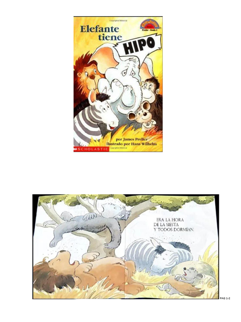 El Elefante Tiene Hipo PDF | PDF