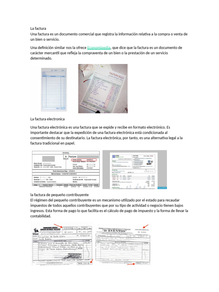 La factura | PDF | Factura | Impuestos