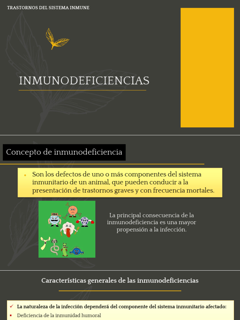 4-Inmunodeficiencias 2021 | PDF | Sistema inmune | Leucocito