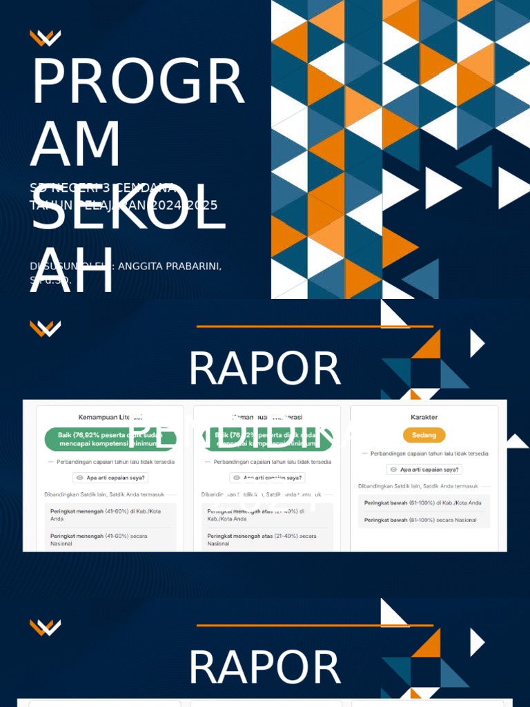 Program Sekolah | PDF