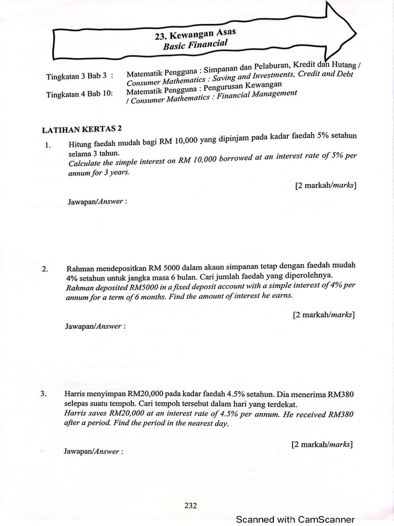 Consumer Mathematics - F3 | PDF