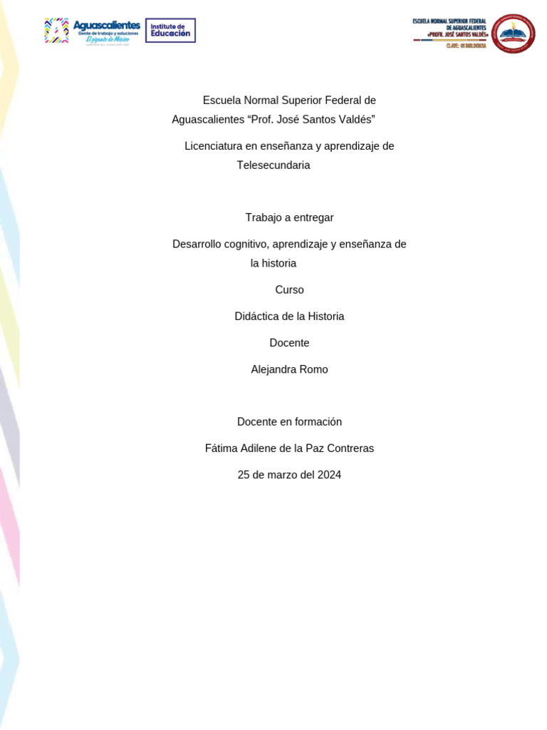Dr. Mario Carretero | PDF | Pensamiento | Aprendizaje