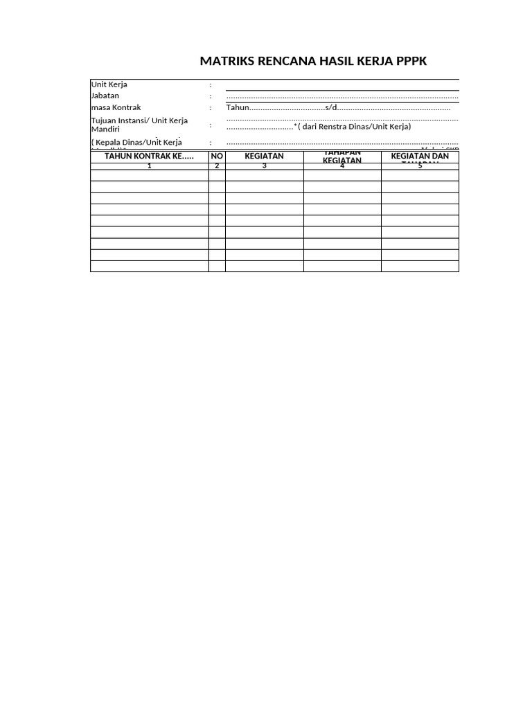 Lampiran-Form Penilaian Mentor Orientasi PPPK 2024 | PDF | Karier & Perkembangan | Teknologi ...