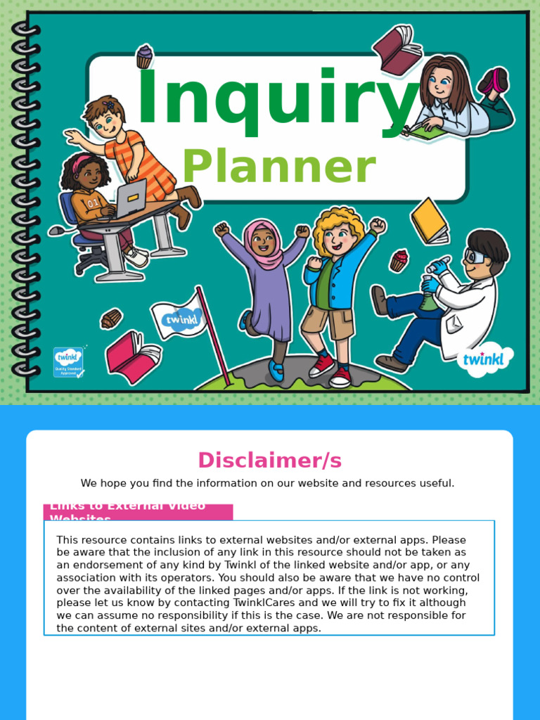 Inquiry Learning Collaborative Planning | PDF | Brainstorming | Education Theory