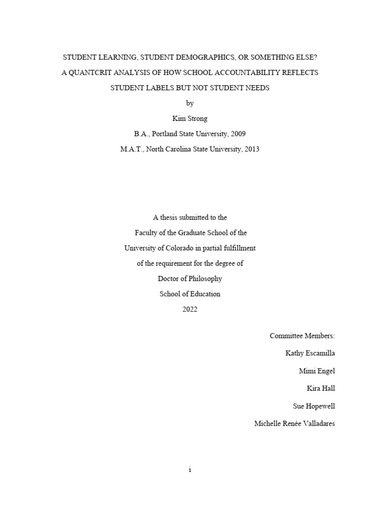 Out | PDF | No Child Left Behind Act | Elementary And Secondary ...