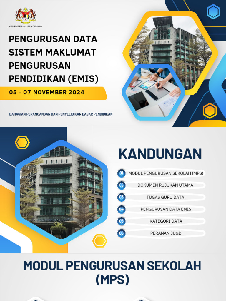 Pengurusan Data EMIS Sekolah | PDF