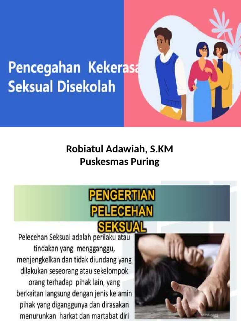 Pencegahan Kekerasan Seksual Di Sekolah | PDF