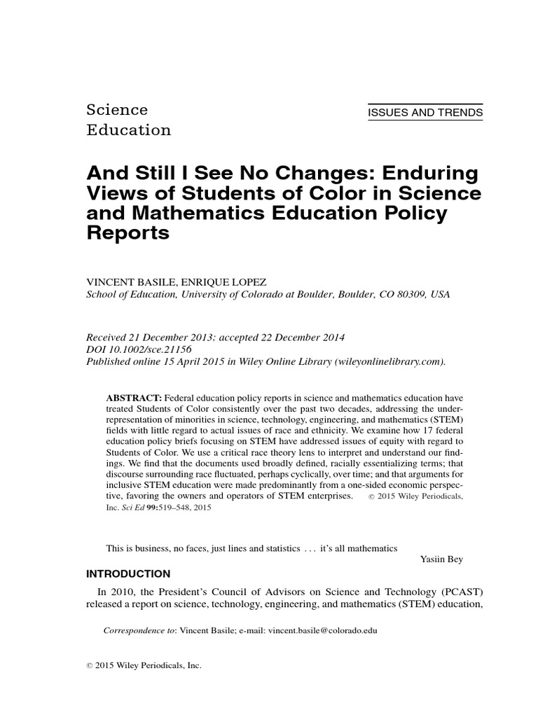 Basile | PDF | Race (Human Categorization) | Whiteness Studies