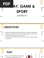 Pass the Ball Game Instructions | PDF