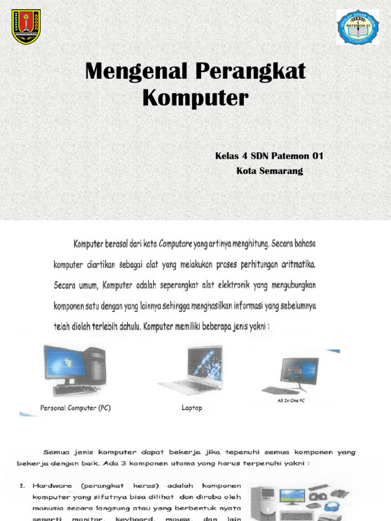 Mengenal Perangkat Komputer | PDF