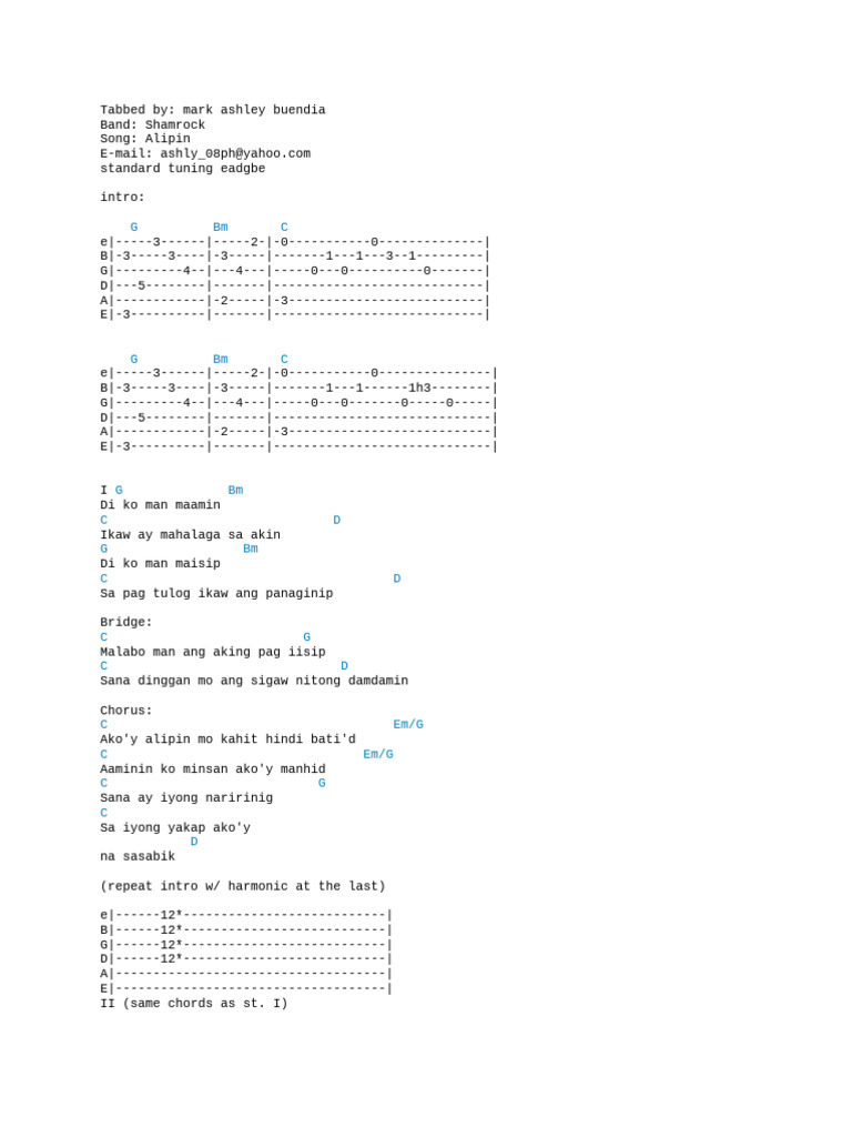 Alipin by Shamrock | PDF