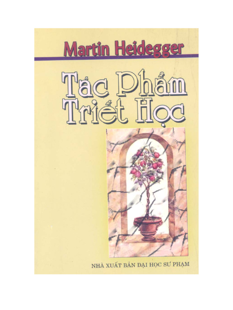 Tac Pham Triet Hoc Martin Heideger 1 3876 | PDF