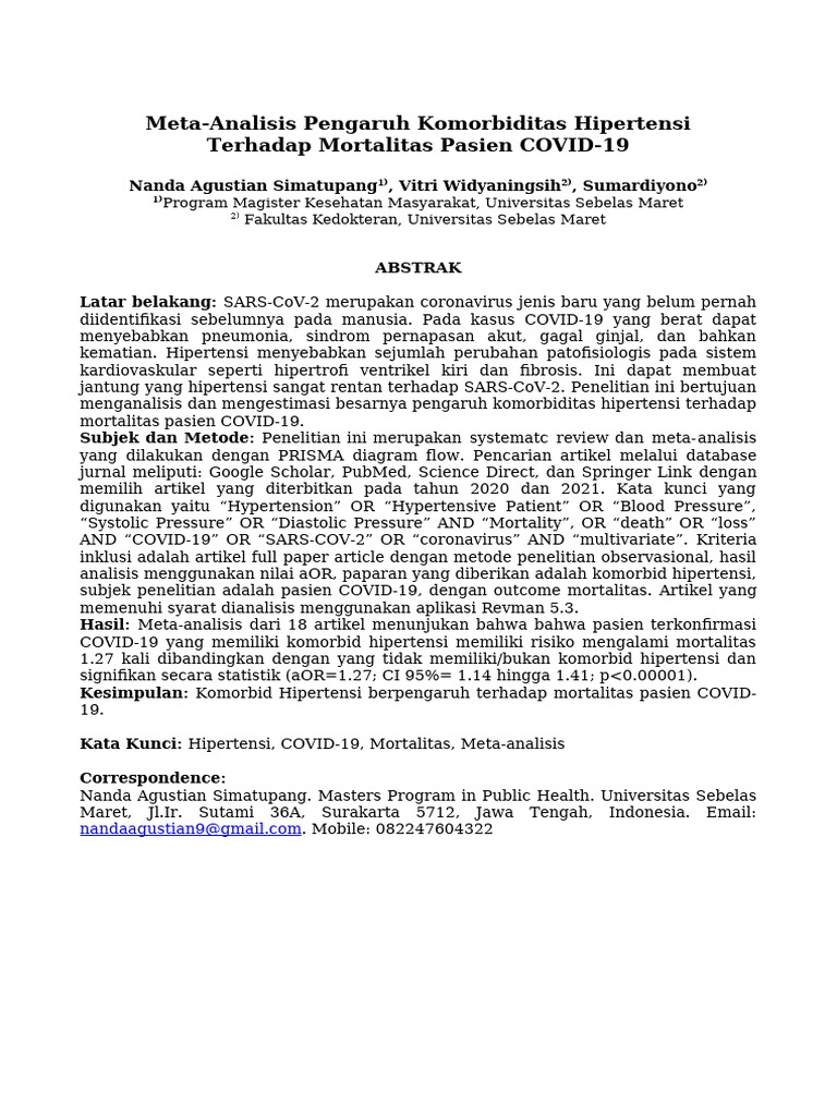 Nanda Agustian Simatupang - S022002021 - Artikel Jurnal - FIX | PDF | Pengembangan Diri ...